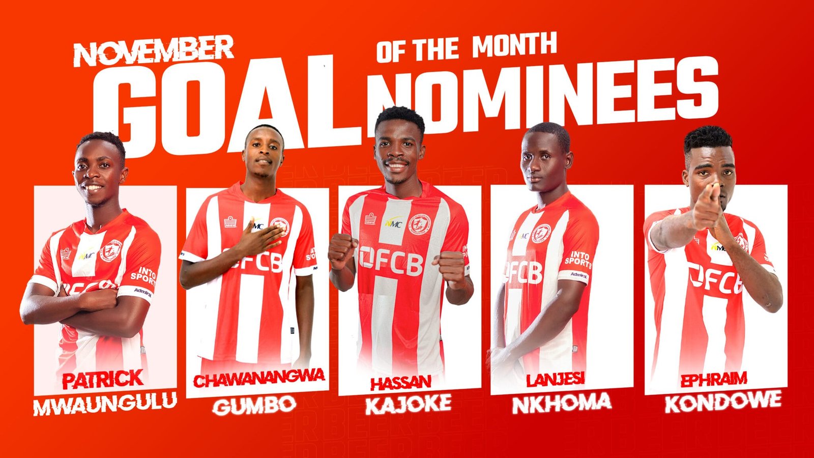 Vote for November Goal of the Month - FCB Nyasa Big Bullets FC